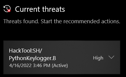 Alarm - Virus & threat protection when download ZIP · Issue #4 · PyExplained/3D-Renderer · GitHub