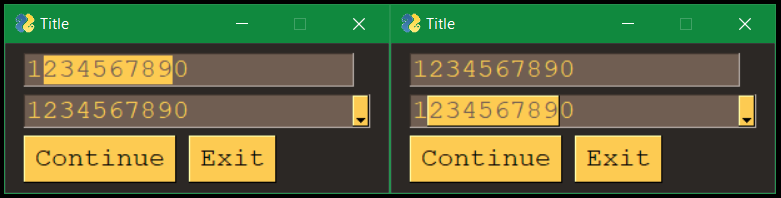 [Question] Color schema of Combo and InputText · Issue #5424 · PySimpleGUI/PySimpleGUI · GitHub