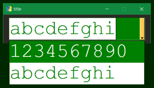 [Question] Color schema of Combo and InputText · Issue #5424 · PySimpleGUI/PySimpleGUI · GitHub