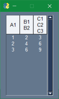 Multiline headings for Table element · Issue #209 · jason990420/PySimpleGUI-Solution · GitHub