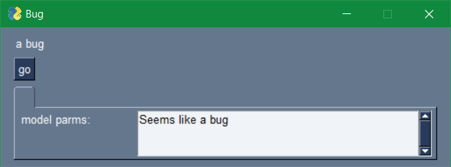 Bug Cannot Update Tab Item · Issue 5945 · Pysimpleguipysimplegui · Github 9336