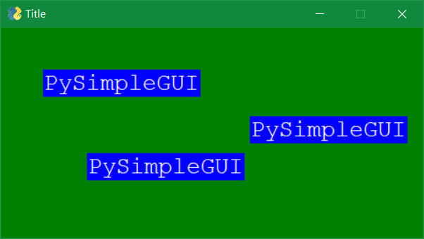 Draw Text With Background Color In Graph Element · Issue 246 · Jason990420pysimplegui Solution