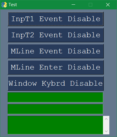 [Question] Event issues in InputText, Multiline and Window · Issue #2582 · PySimpleGUI ...
