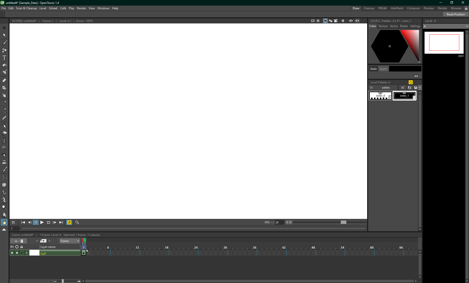 (Proposal) Revise "Basics"room · Issue #2967 · opentoonz/opentoonz · GitHub