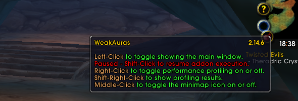 Can't open weakaura. · Issue #1700 · WeakAuras/WeakAuras2 · GitHub