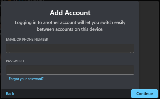 Add Account popup issue · Issue #46 · DiscordStyles/Fluent · GitHub