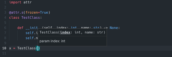 IntelliSense does not suggest class attributes (@attr) · Issue #1251 ...