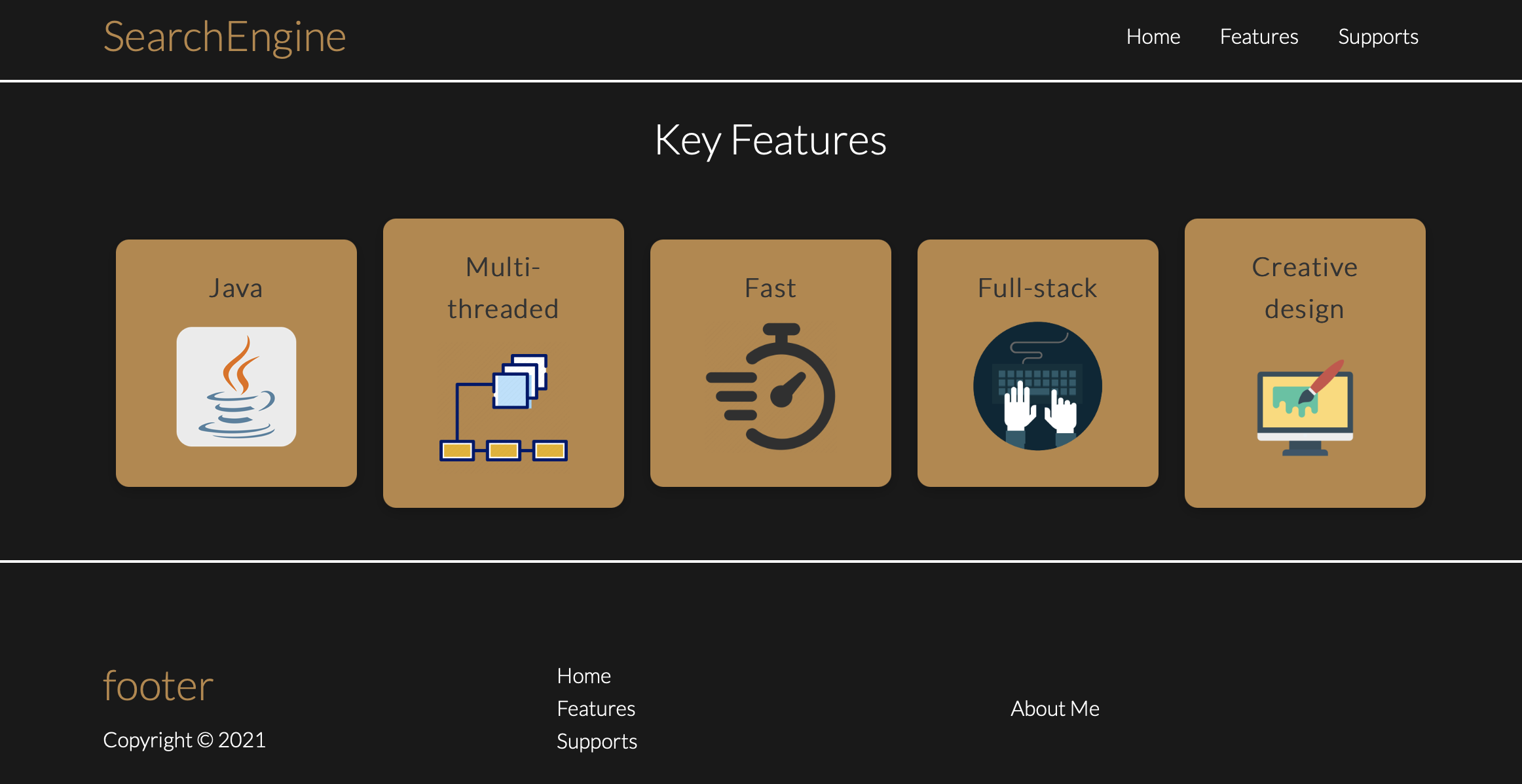 GitHub - DioFeng/Search-Engine: Full-stack multi-threaded search engine