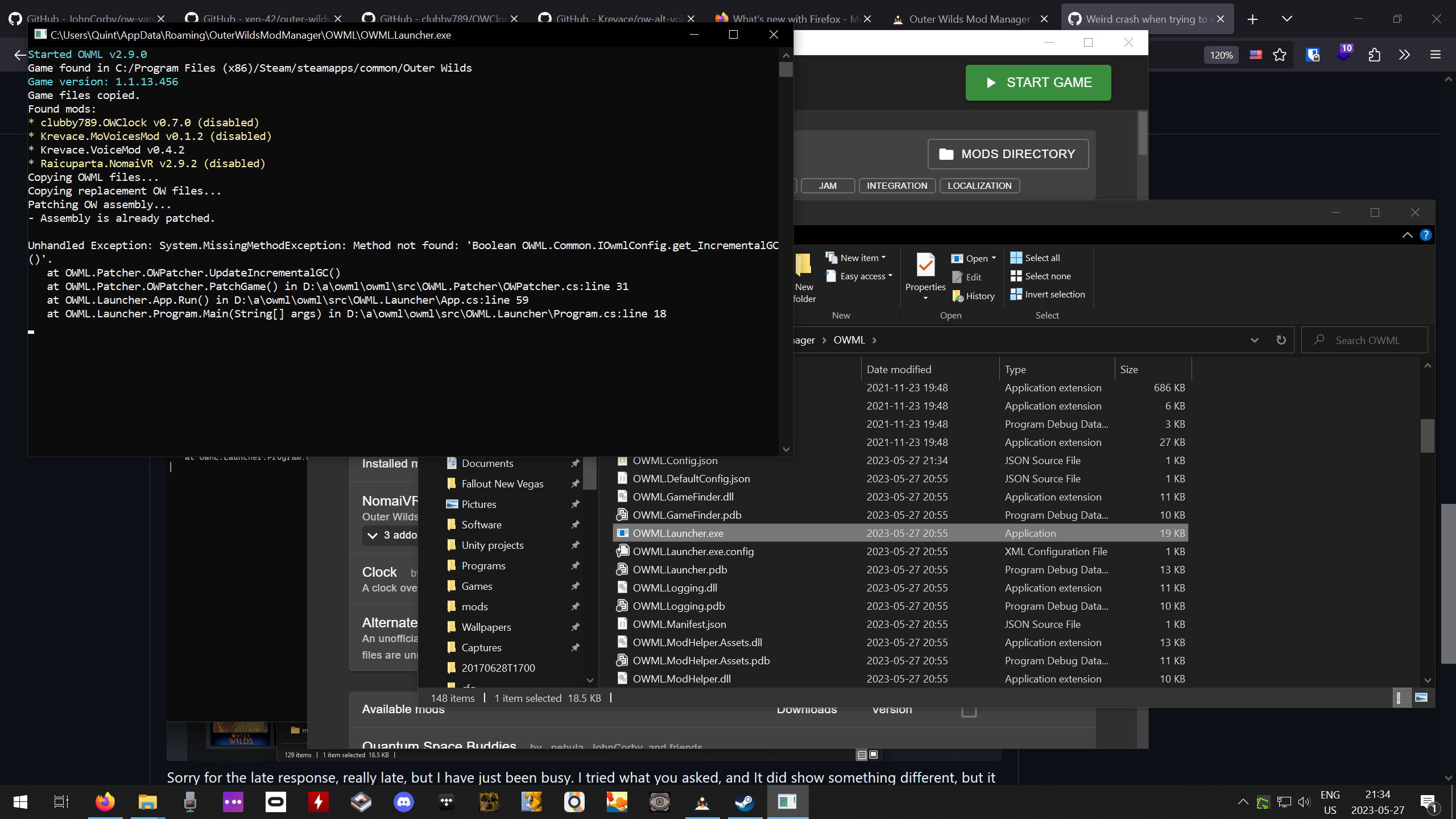 Ow Mod Manager Doesnt Launch My Game · Issue 169 · Ow Mods Ow Mod Manager · Github