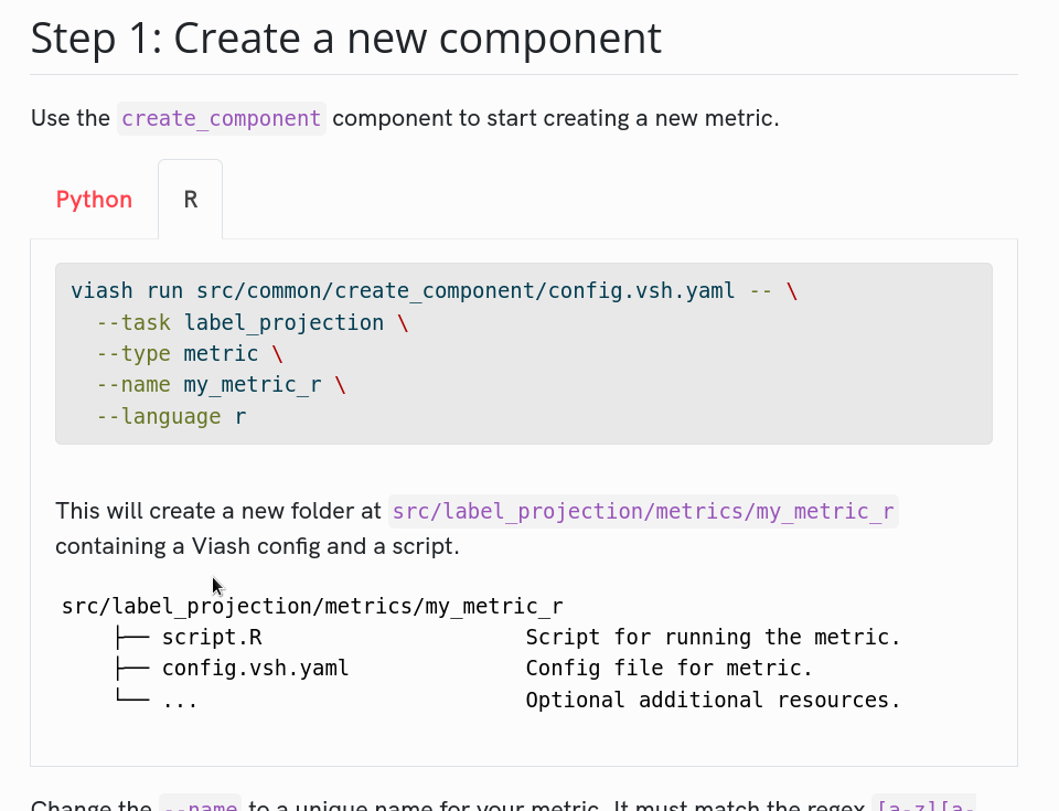 Create Component Assumes Script Is Written In Python · Issue 112 · Openproblems Bio