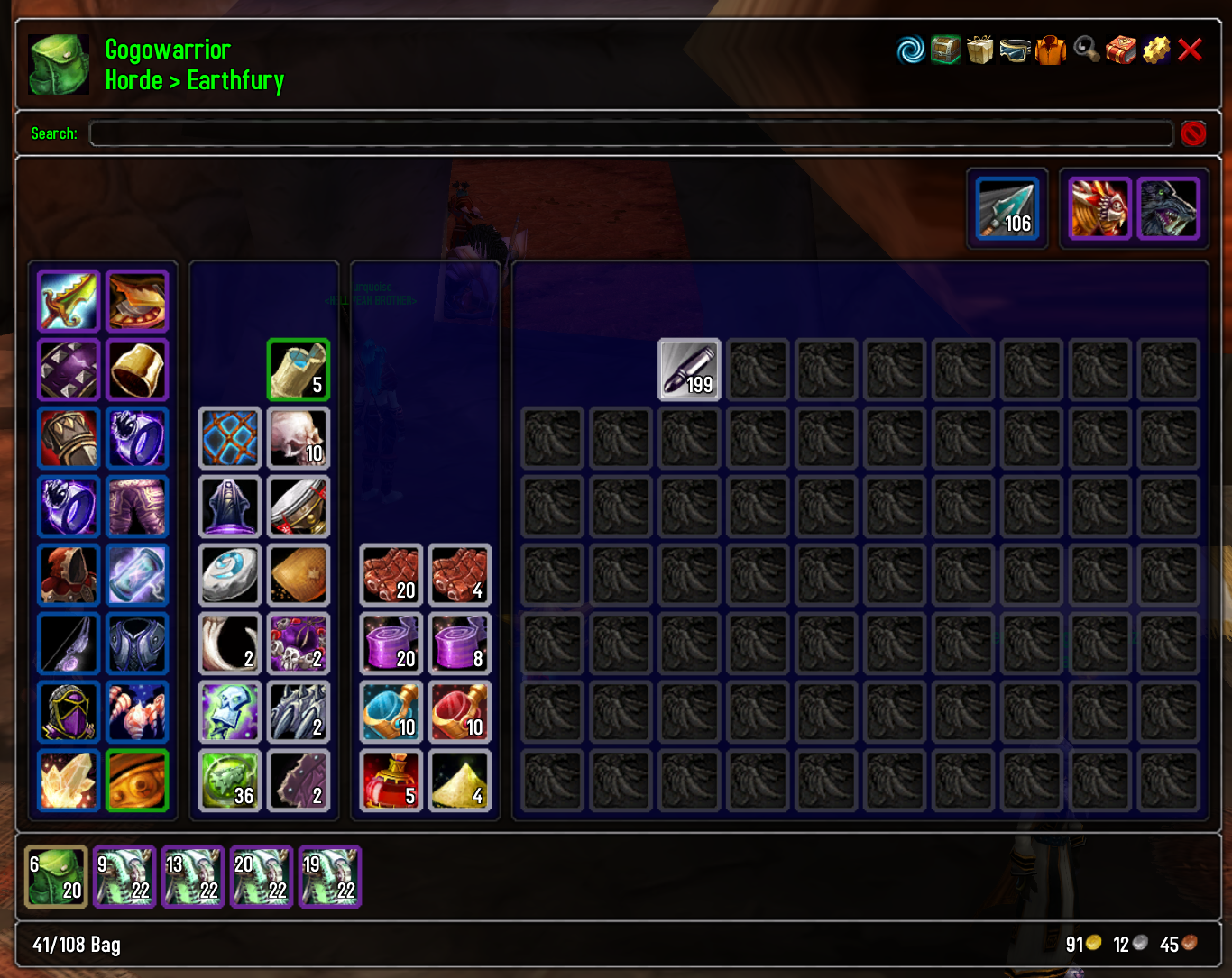 Bags don't show new items looted / acquired · Issue #1473 · arkayenro ...