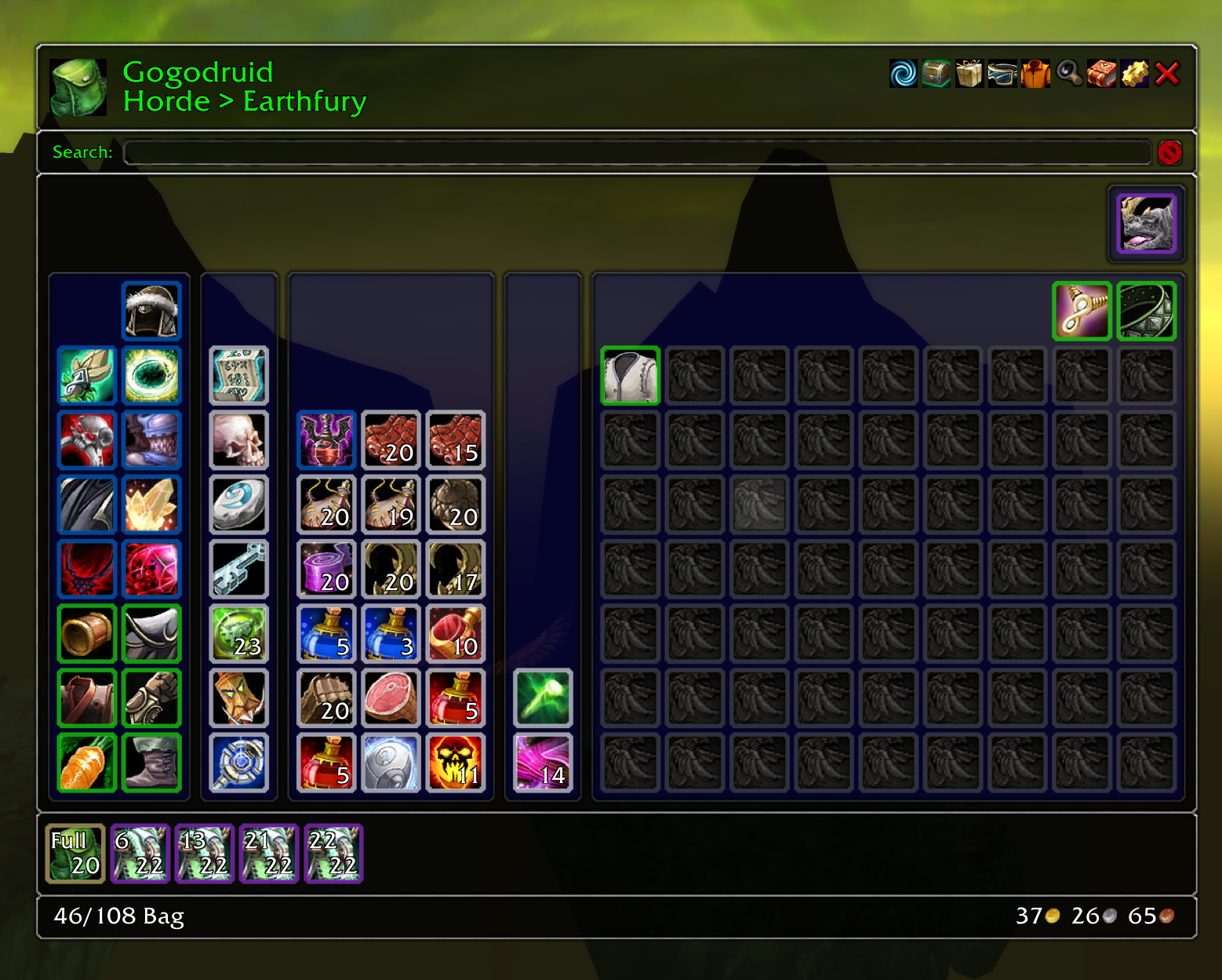 Bags don't show new items looted / acquired · Issue #1473 · arkayenro ...