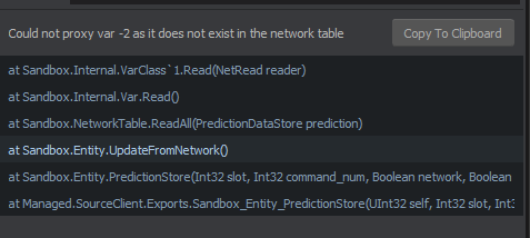 Some BaseNetworkable Classes Don't Network In Networked Dictionaries And Lists · Issue #2376 ...