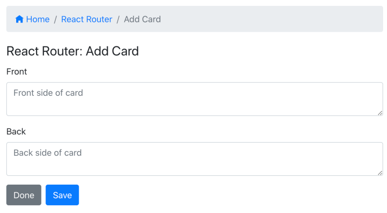 GitHub - KenieB/Project_Flashcards