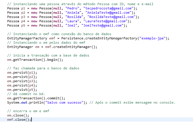 GitHub - PedroCostaRS/estudoJPA: Aula sobre JPA