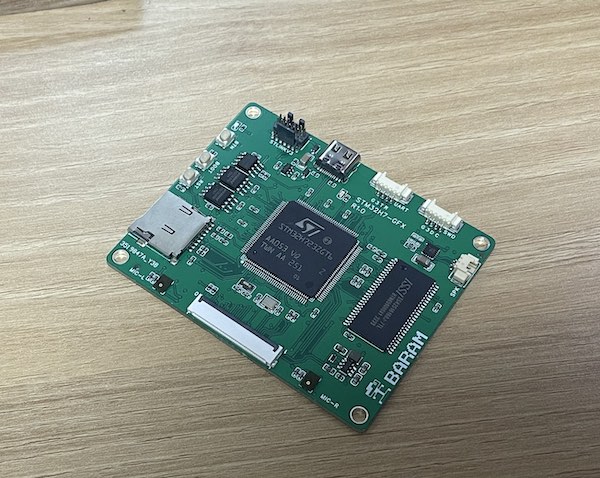 GitHub - chcbaram/stm32h7-gfx