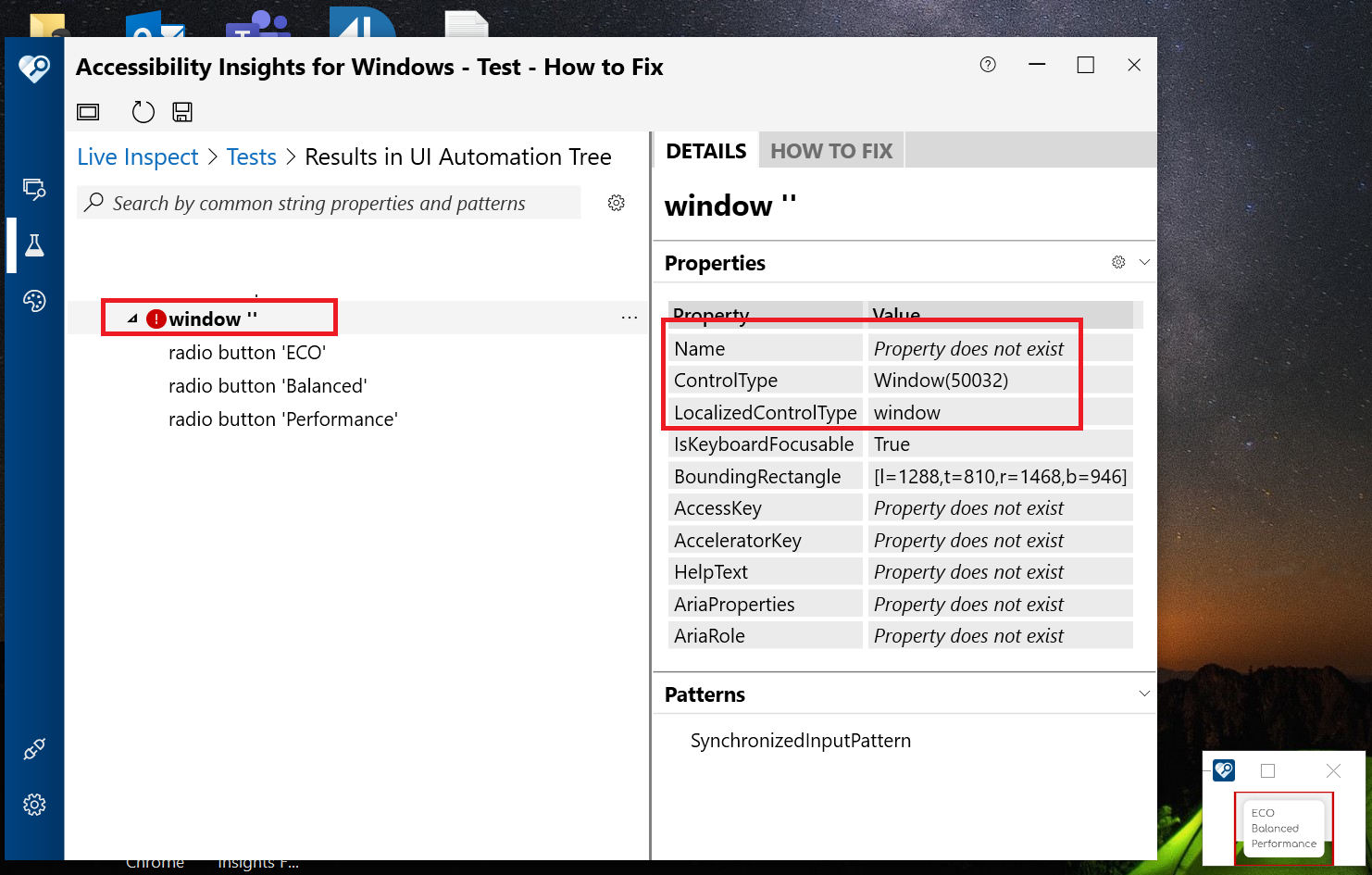 [BUG] How to fix popup item : The Name property of focusable element must not be null. ( windows ...