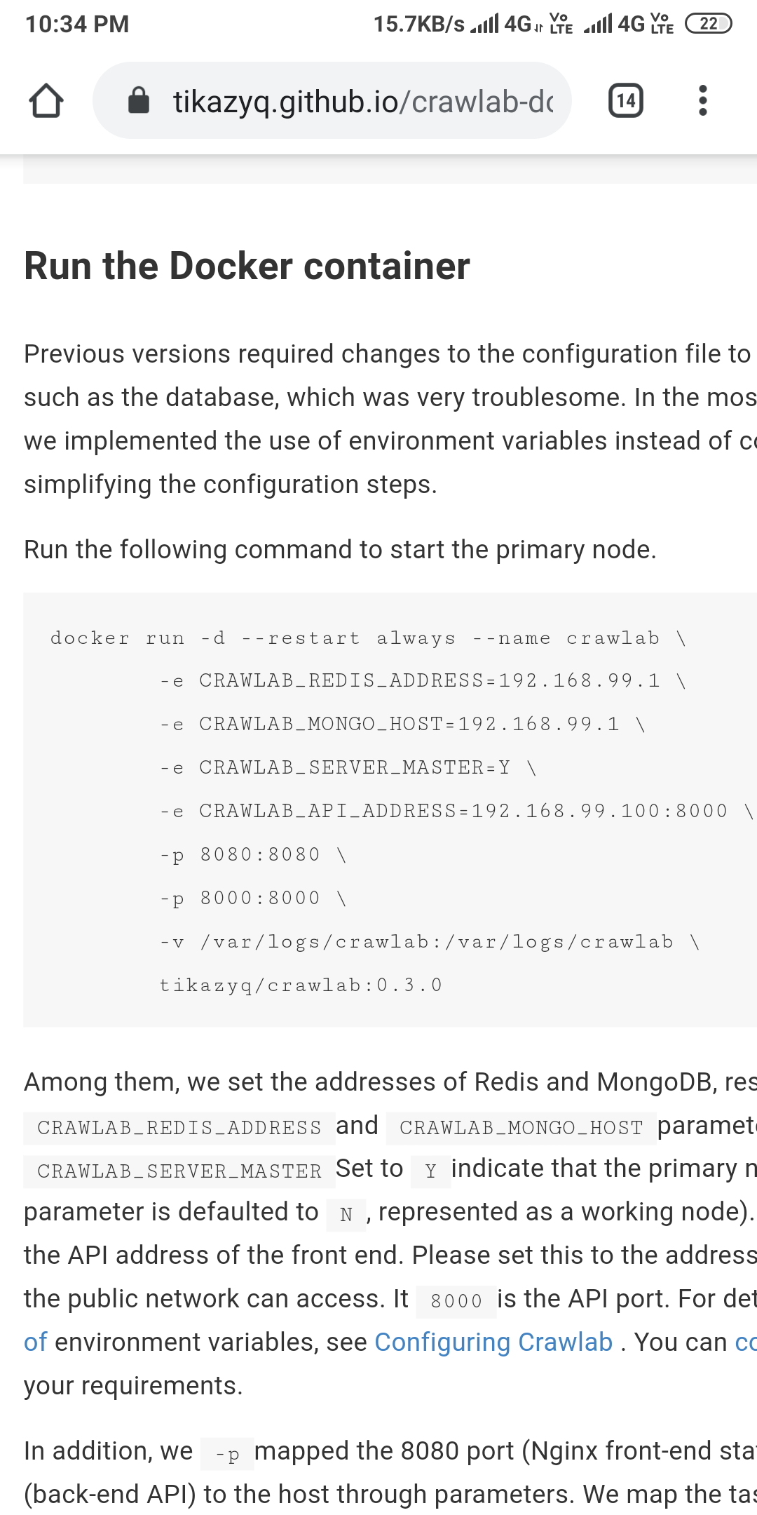 port 8080 is already in use · Issue #251 · crawlab-team/crawlab · GitHub