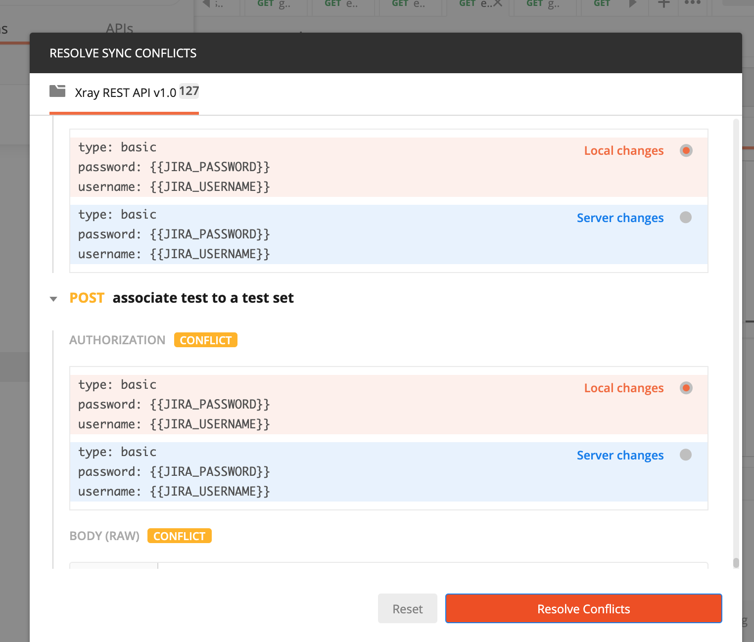 Sync Conflicts Cannot Resolve · Issue 4471 · Postmanlabs Postman App Support · Github