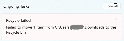 Silent Error when Folder Delete operation failed · Issue #12574 · files-community/Files · GitHub