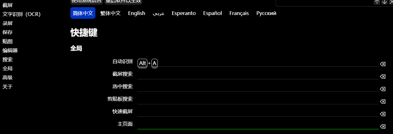 建议在快捷键里添加关闭主界面的选项 · Issue #160 · xushengfeng/eSearch · GitHub
