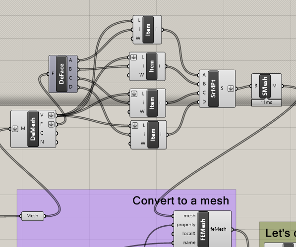 FEMesh objects not pushing to MidasCivil despite having only 4 nodes ...