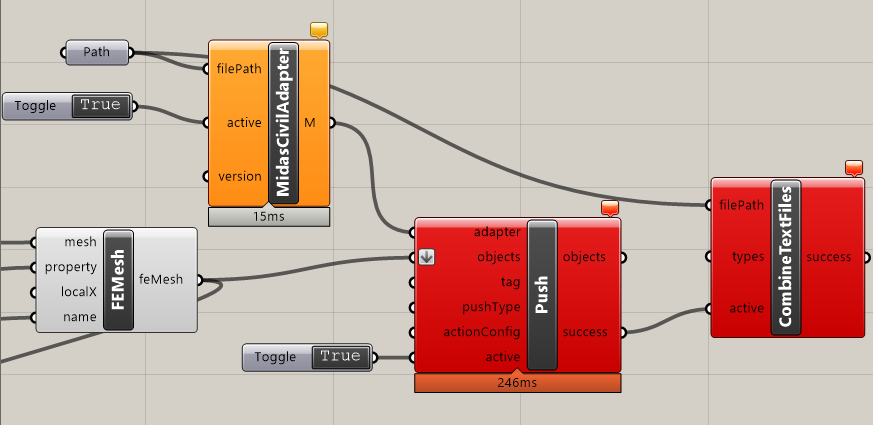 FEMesh objects not pushing to MidasCivil despite having only 4 nodes ...