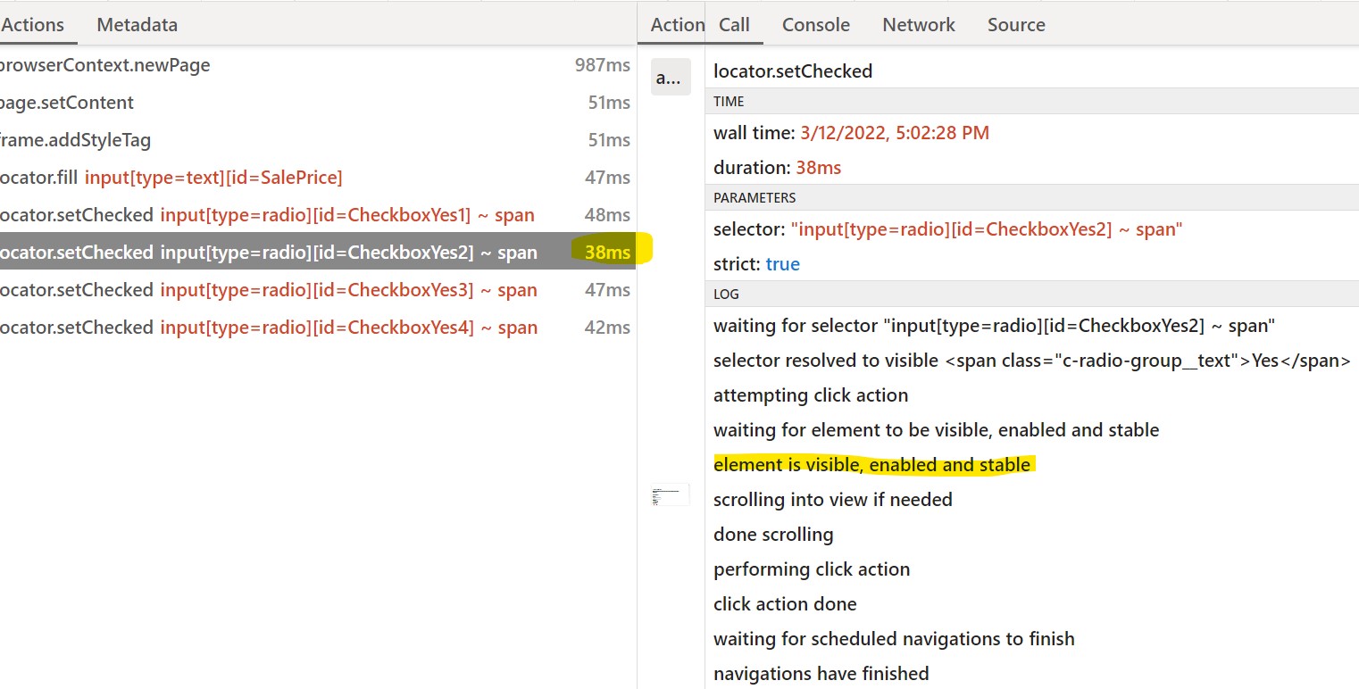 [BUG] Webkit Flaky & Slow tests when attempting to click/check/etc ...