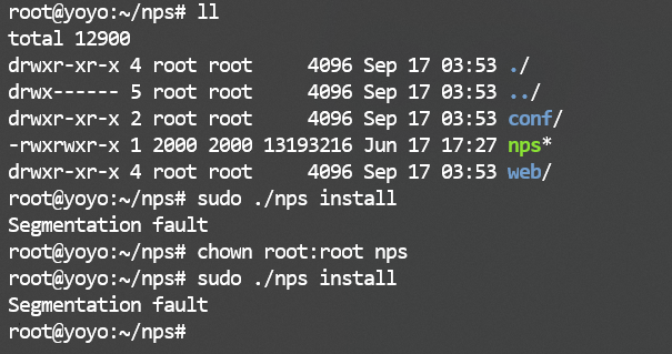 无法安装 · Issue #635 · ehang-io/nps · GitHub