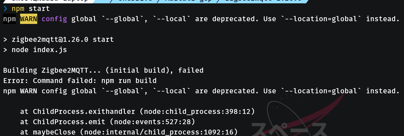 Using --production flag in npm install makes following start fail ...