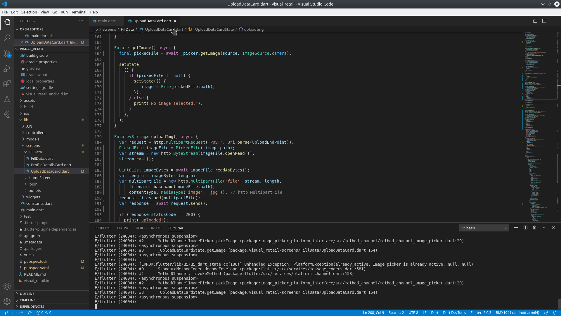 Alreadyactive Image Picker Is Already Active Null Null · Issue 78838 · Flutterflutter · Github