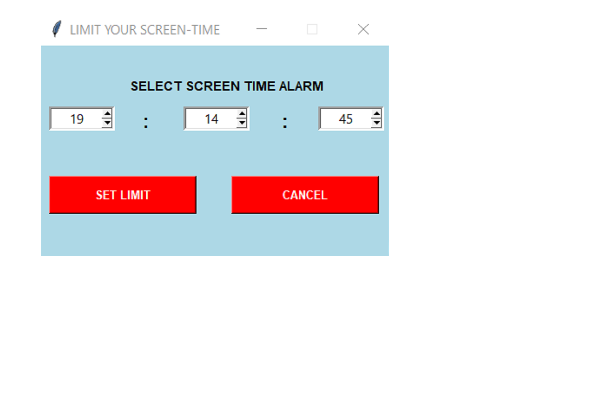 GitHub - ayesha-p20/Screen-Time-Alarm