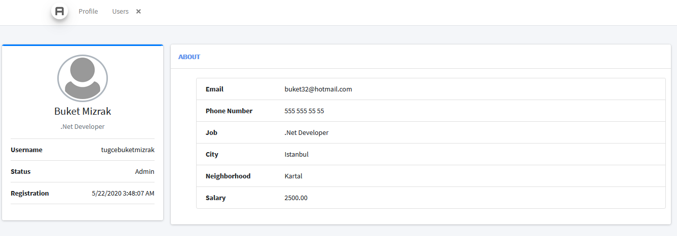 GitHub - TugceBuketAktas/MemberRegistration