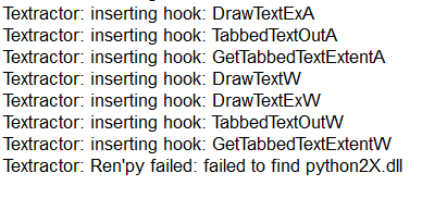 Problem with renpy x32 · Issue #492 · Artikash/Textractor · GitHub