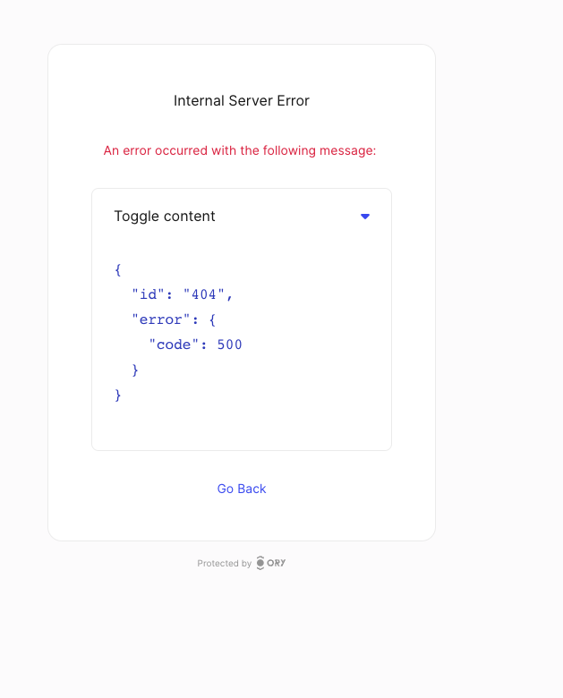 Improve error message if no method for registration could be found · Issue #3053 · ory/kratos ...