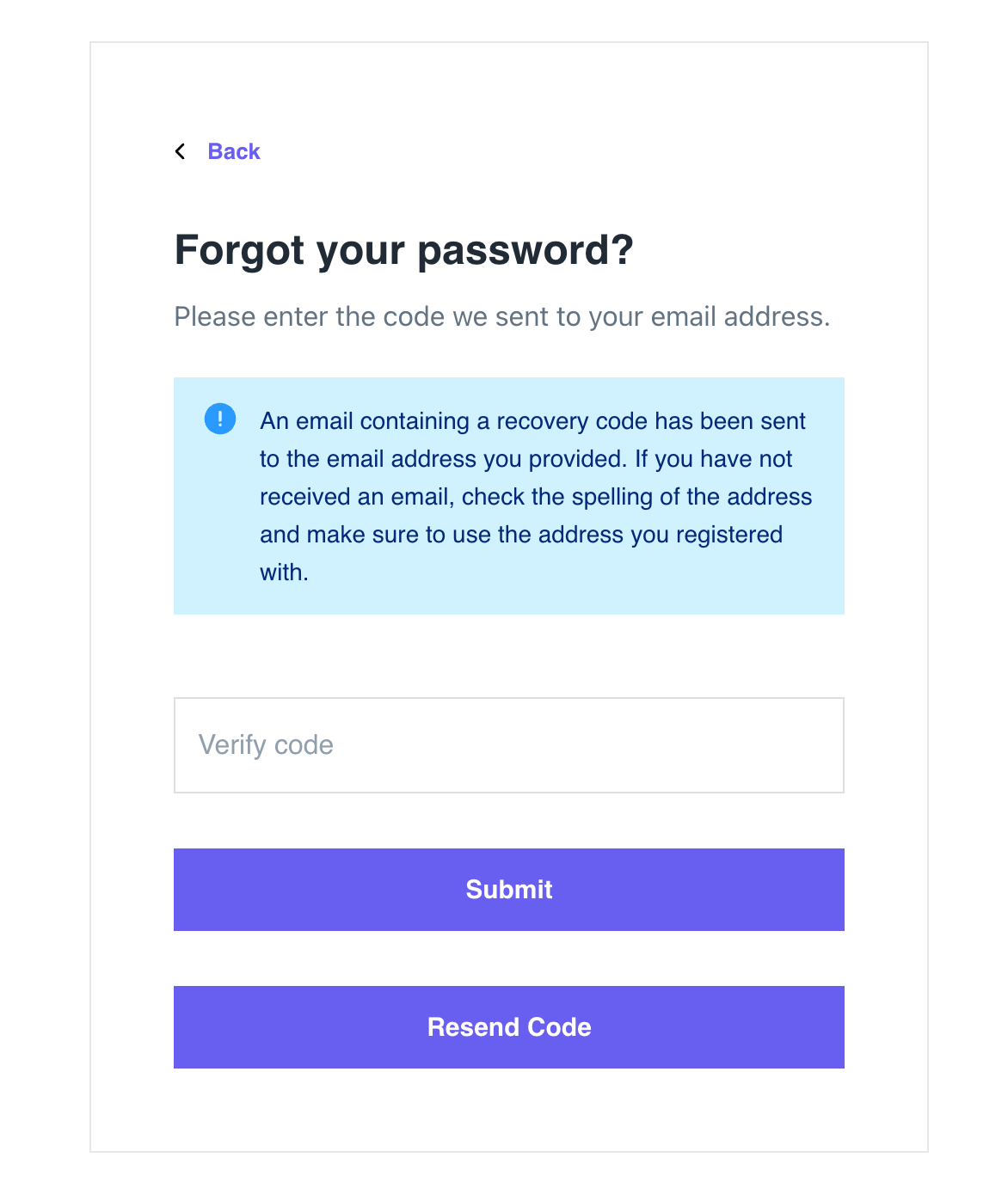 Code verification flow renders UI wrongly · Issue #3146 · ory/kratos ...
