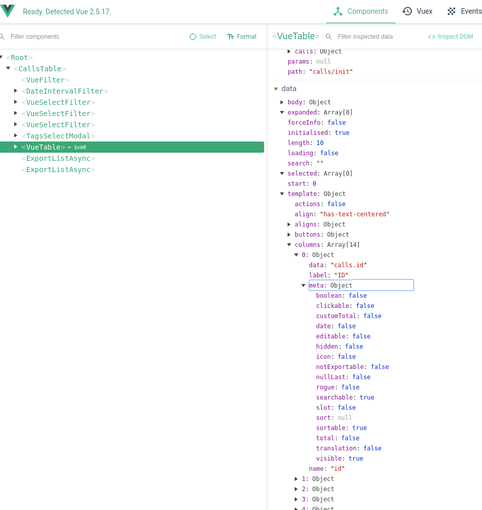 Undefined property: stdClass::$nullLast · Issue #108 · laravel-enso/tables · GitHub