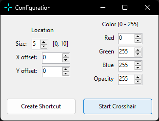 GitHub - mesrefoglu/Crosshair: A very simple crosshair overlay ...