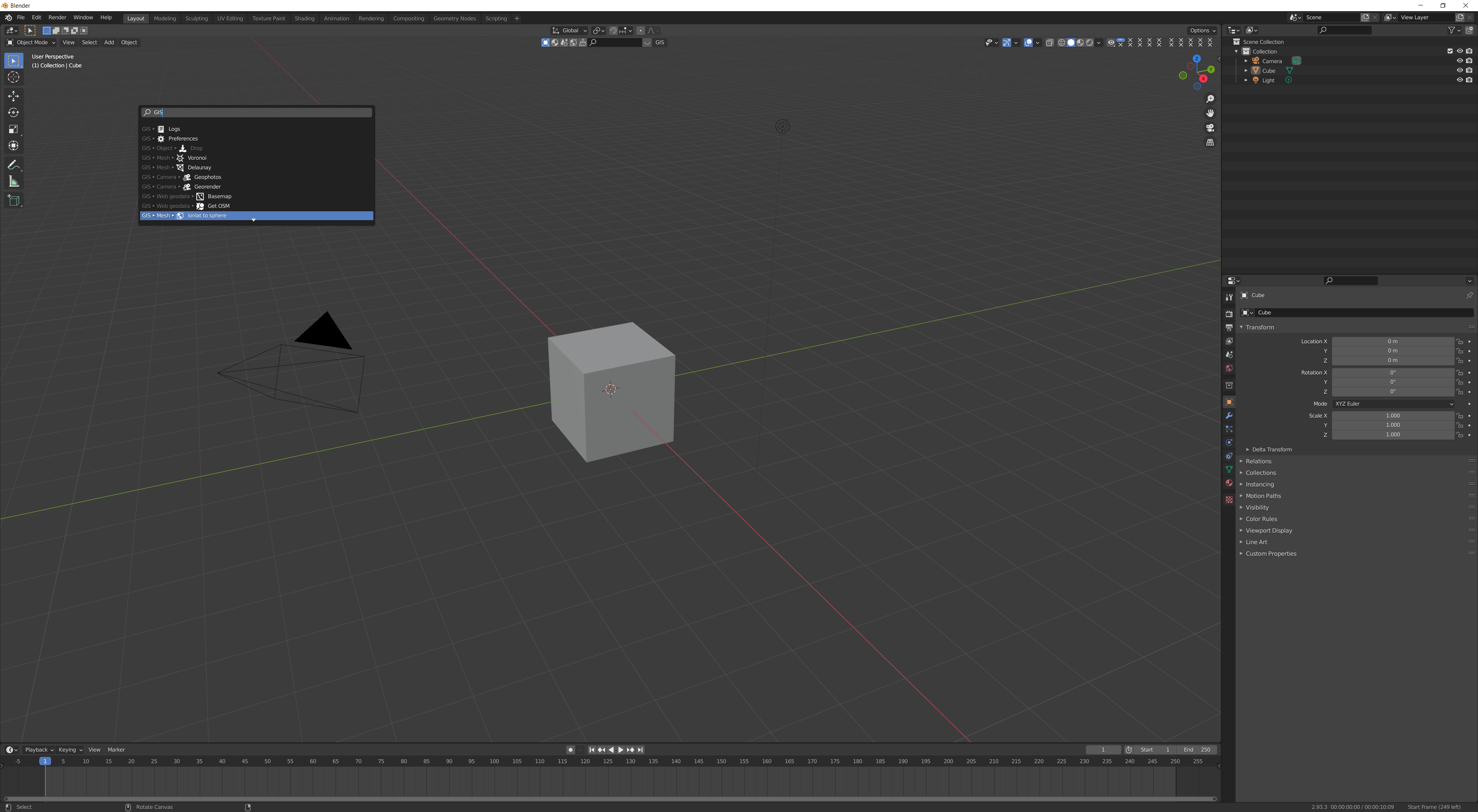 GIS menu does not appear next to Object menu if BlenderKit addon is ...
