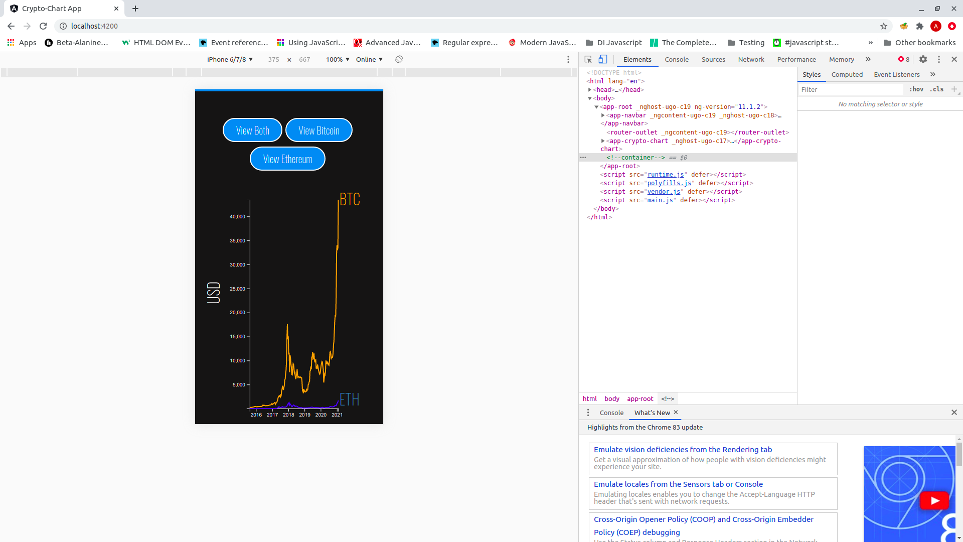 GitHub - Ajaymueller/Angular-Crypto-Chart-App