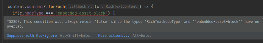 Missing type for wysiwyg content · Issue #1534 · contentful/contentful.js · GitHub