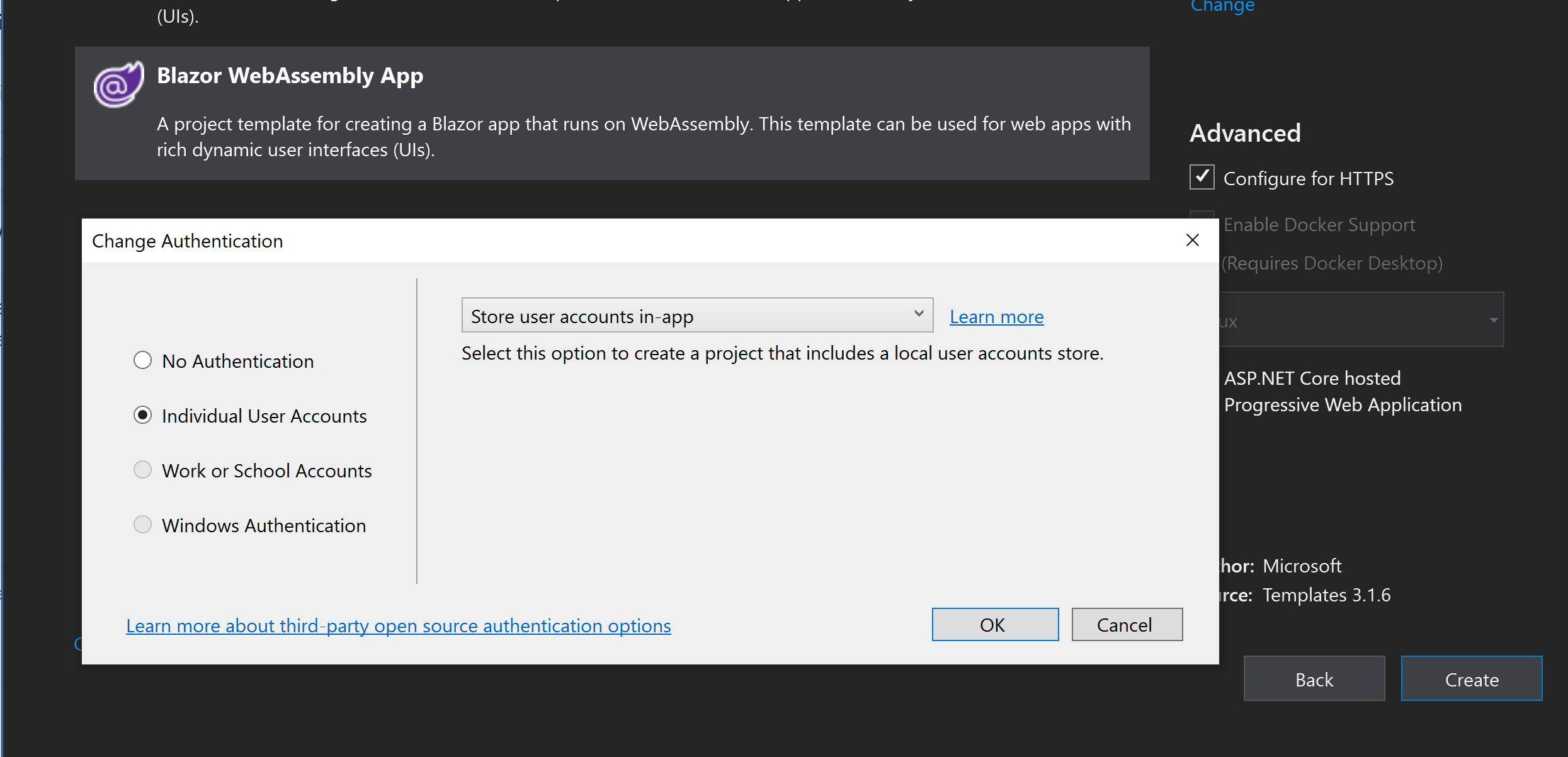 VS downloads old version of AuthenticationService.js for AAD integration · Issue #23533 · dotnet ...