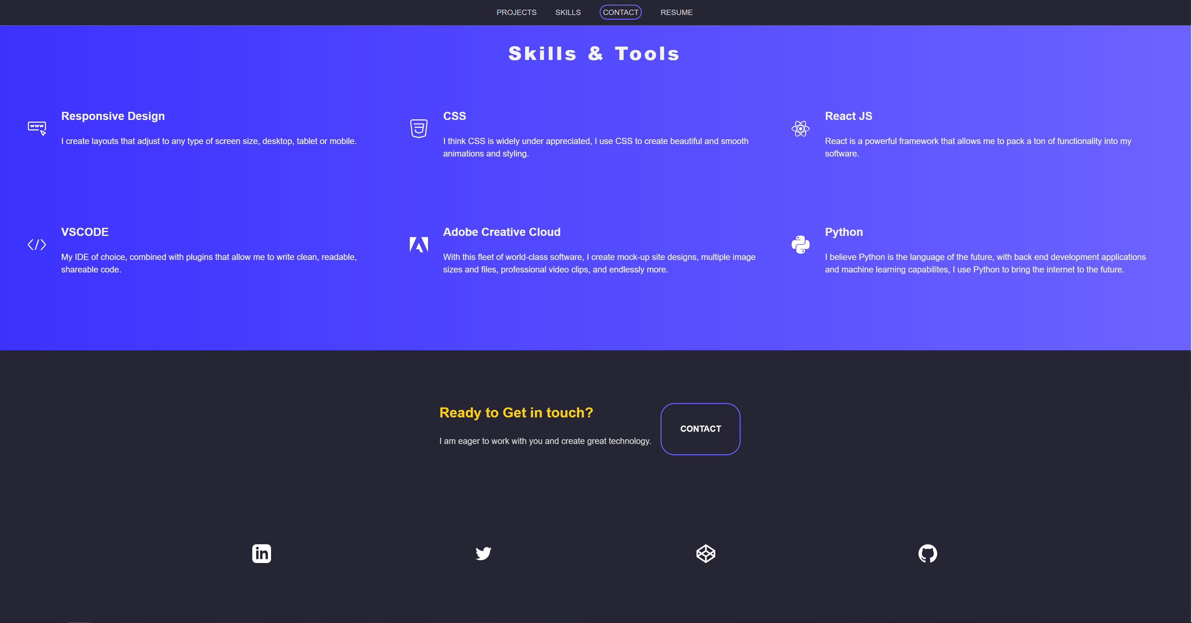 GitHub - JAPlaisted/react-portfolio: My personal portfolio