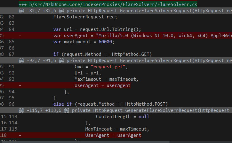 Todo Flaresolverr V2 Does Not Need Useragent Param Conditionalize Or Remove · Issue 620 