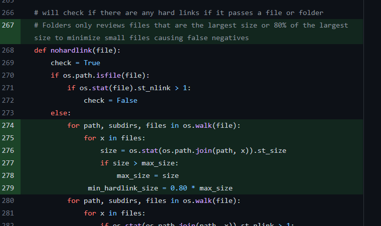 [Bug]: No Hardlinks is too restrictive causing false negatives · Issue ...