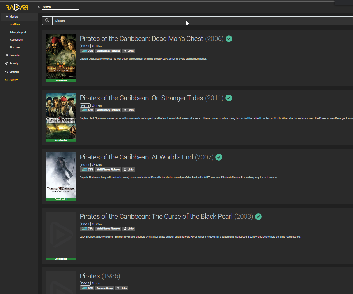 Add New Only Loading Posters For First Few Movies · Issue 7988 · Radarr Radarr · Github