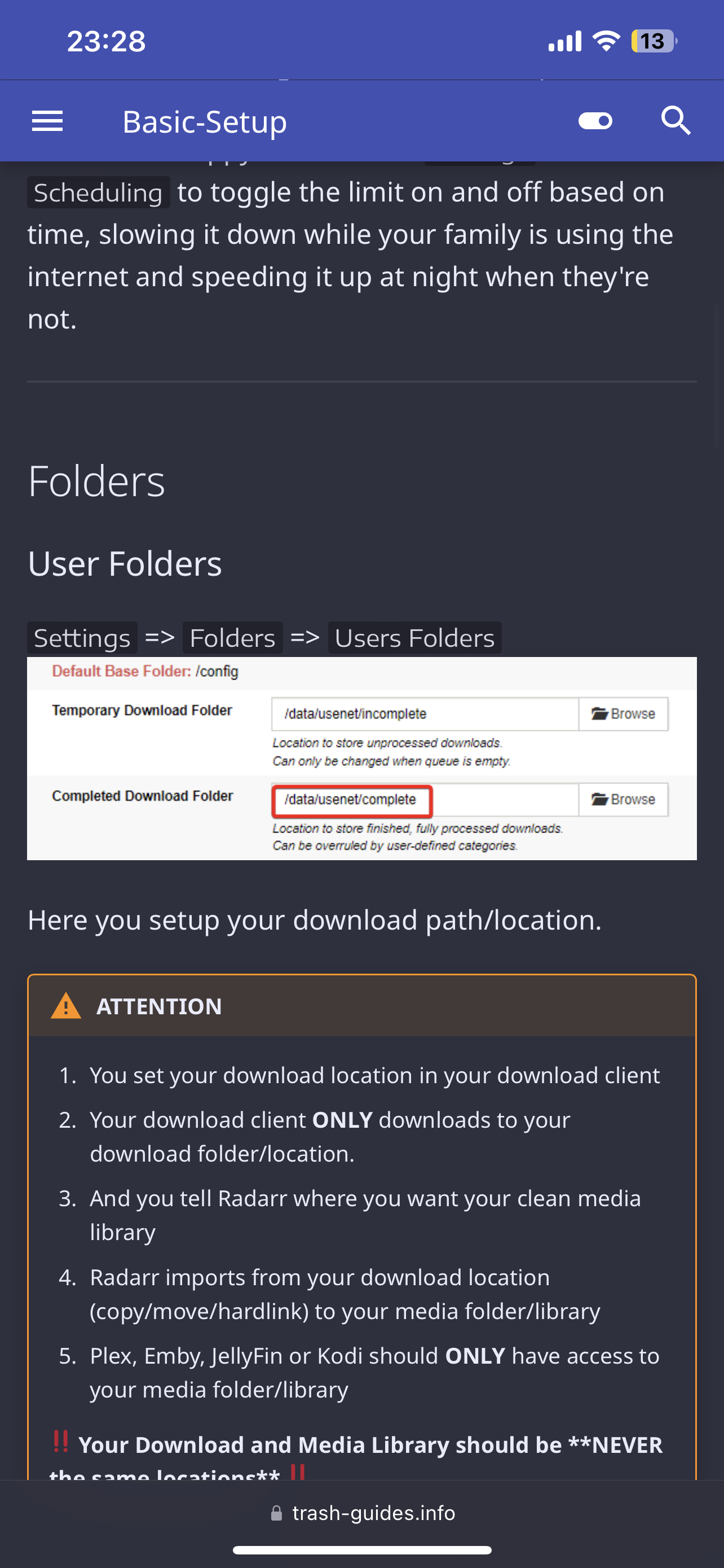 [Bug] hardlinks guides / Usenet downloader setup discrepancies · Issue ...