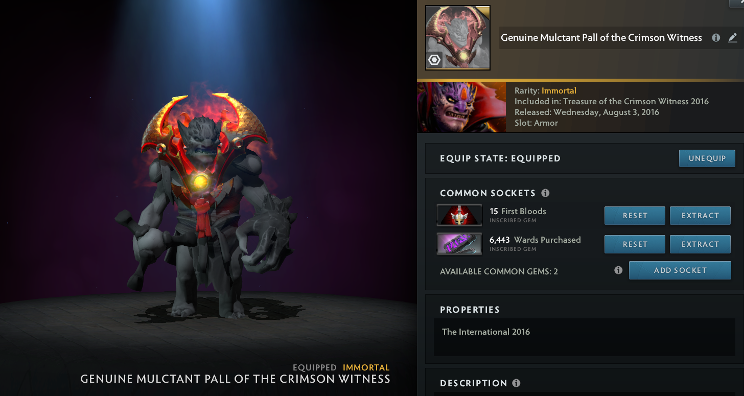 Lion Immortal Crimson Witness Mulctant Pall · Issue #11434 · ValveSoftware/Dota2-Gameplay · GitHub