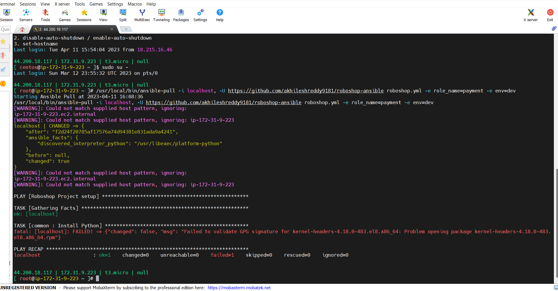 Not able to install Python due to Packaging errors · learndevopsonline learndevopsonline ...