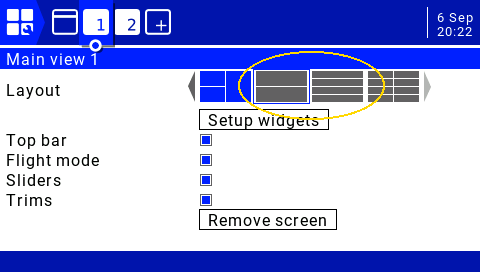 Request of adding of 2 and 4 horizontal row telemetry widget layouts 480x272 · Issue #7921 ...